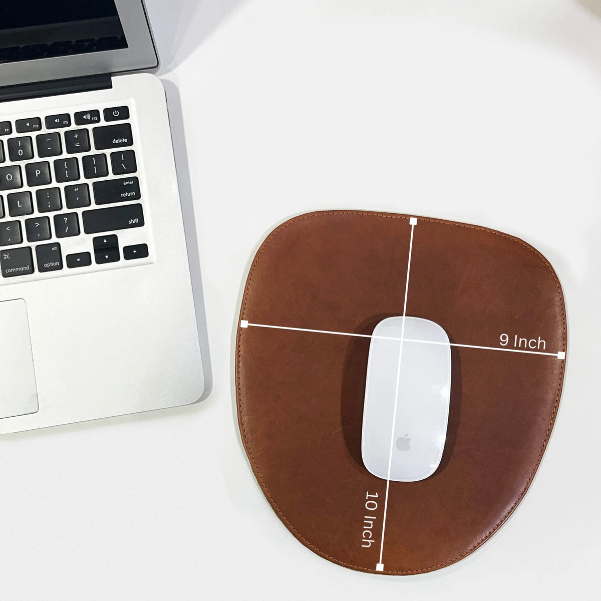 Leather Mouse Pad - Desk Pad for Computers, Laptop, Office & Home ...