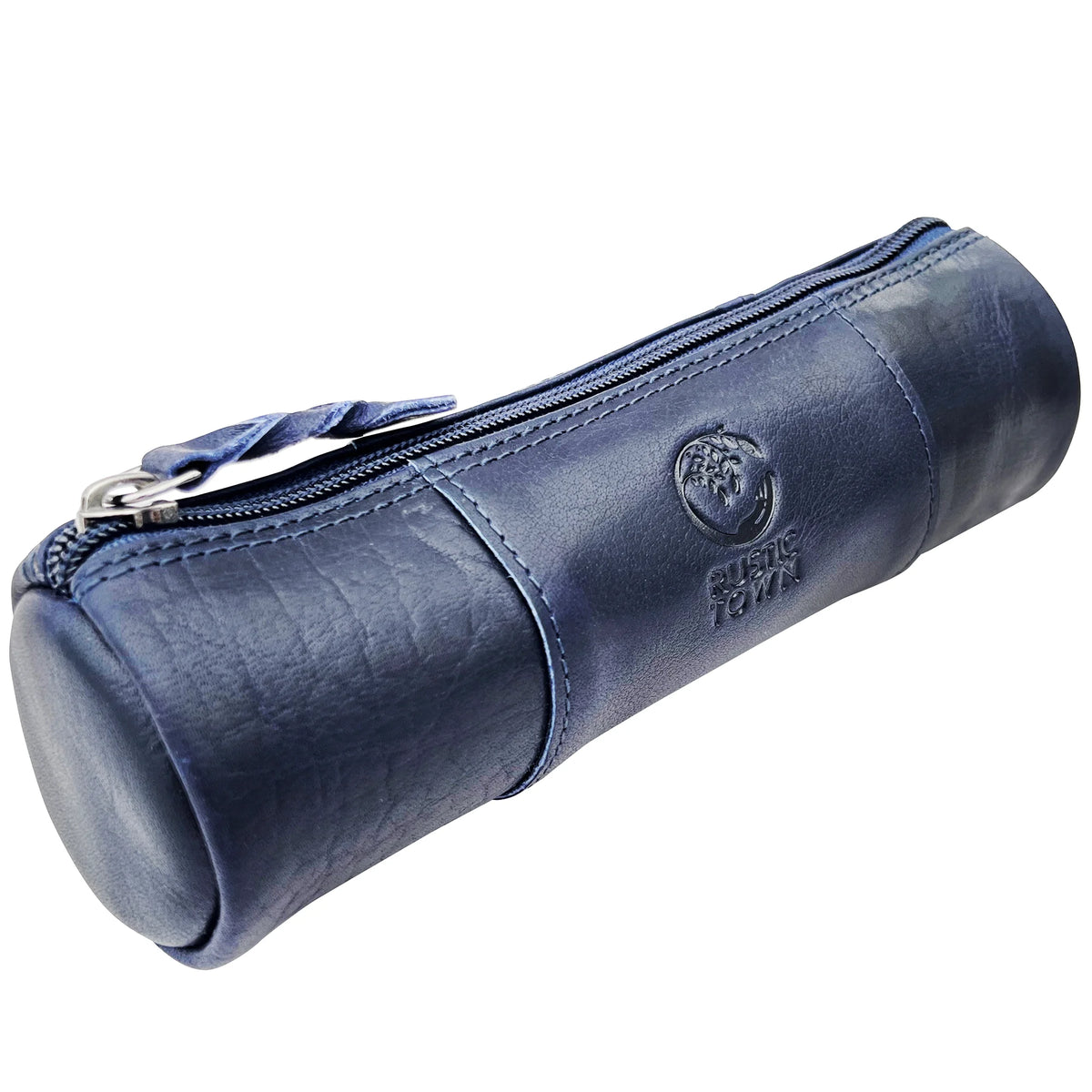 Winnie Leather Pencil Pouch - Zippered Pen Case for School, Work ...