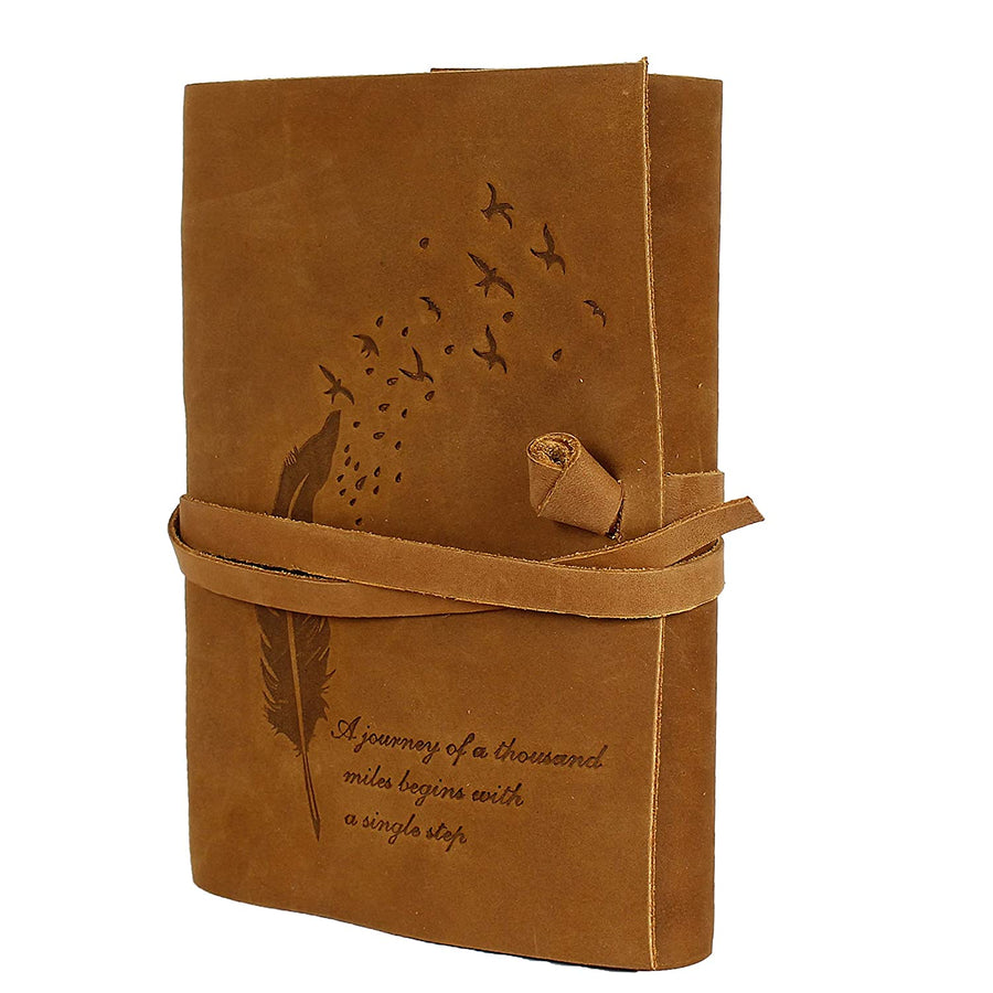 Handcrafted Leather Journals | Refillable & Lined Notebooks | Rustic Town